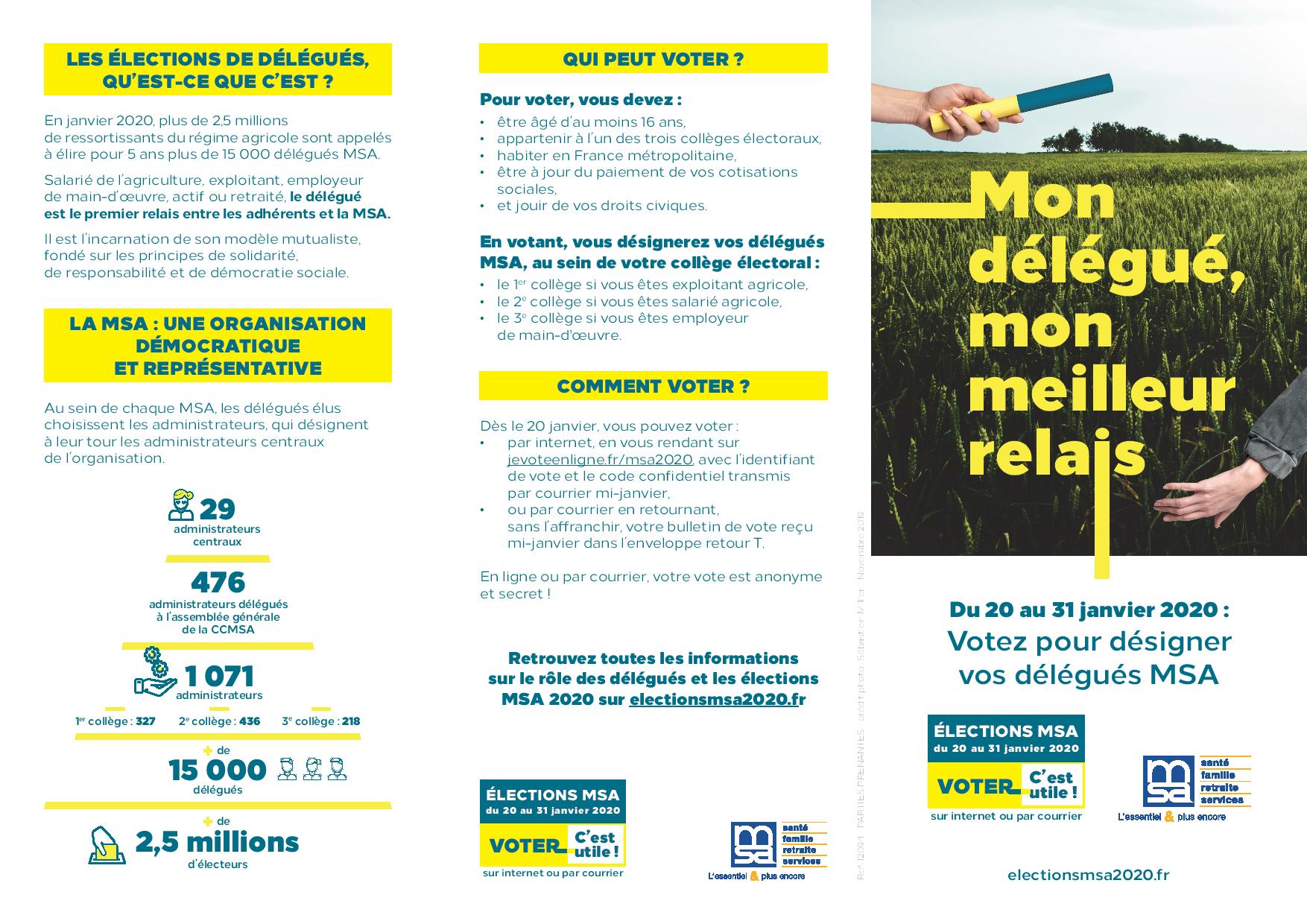 Élections MSA | Guide du viticulteur en Bourgogne